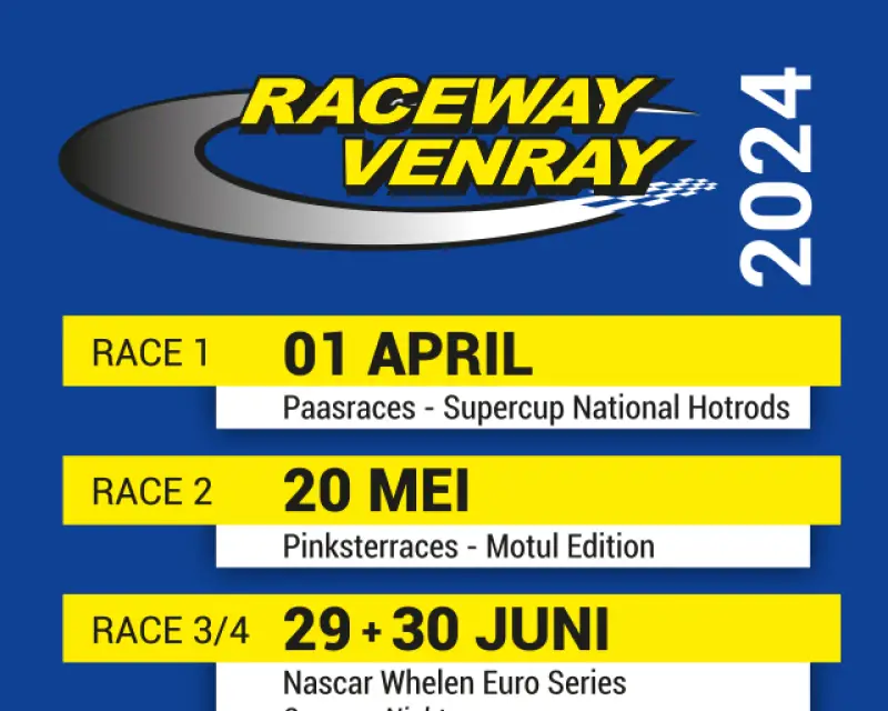 kalender speedway 2024 | Events | Raceway Venray